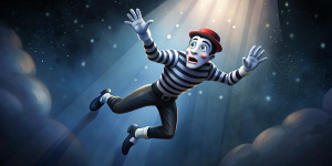 mime goes down - Recraft