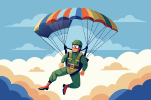 paratrooper - Recraft