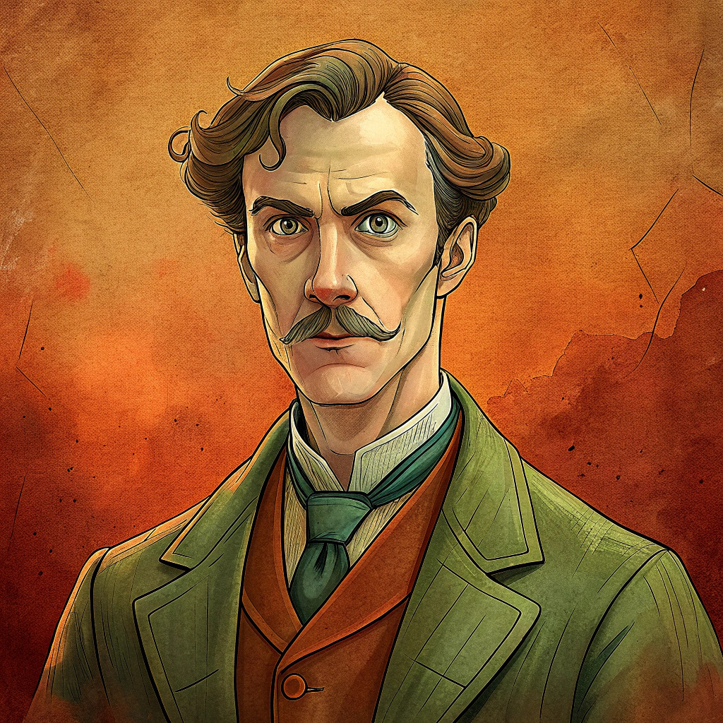 Professor Moriarty,19th century, - Recraft