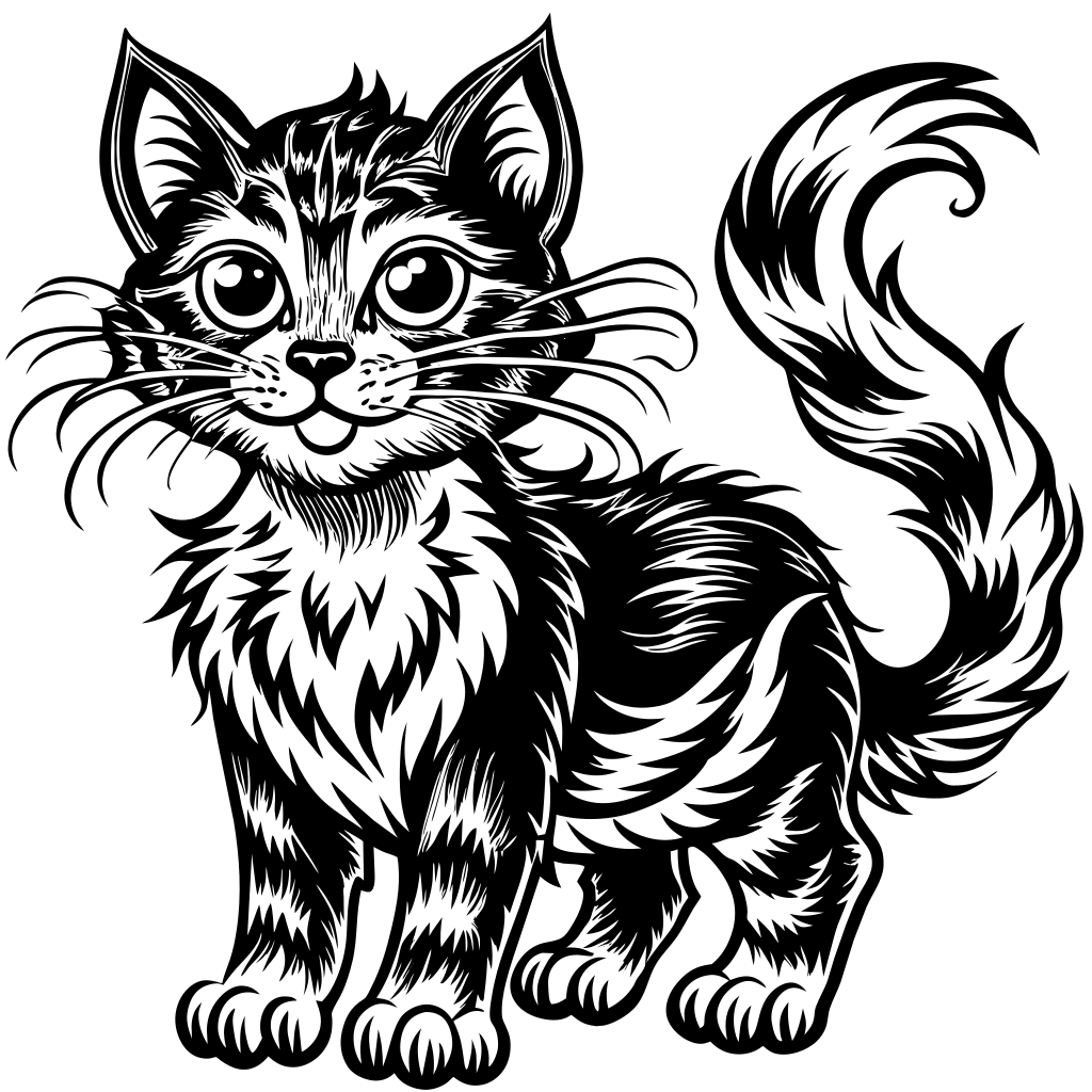 Australian Mist Cartoon Vector Illustration - Recraft