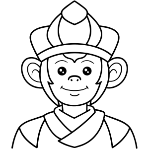 The Legend of the Monkey King: Journey to the West - (Coloring Images ...