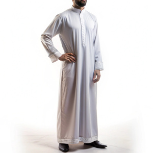 Thawb dress isolated on white background - Recraft