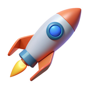 rocket launching 45 degree angle - Recraft