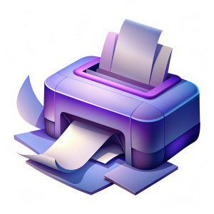 a vector clean and simple web style illustrative image of a violet ...