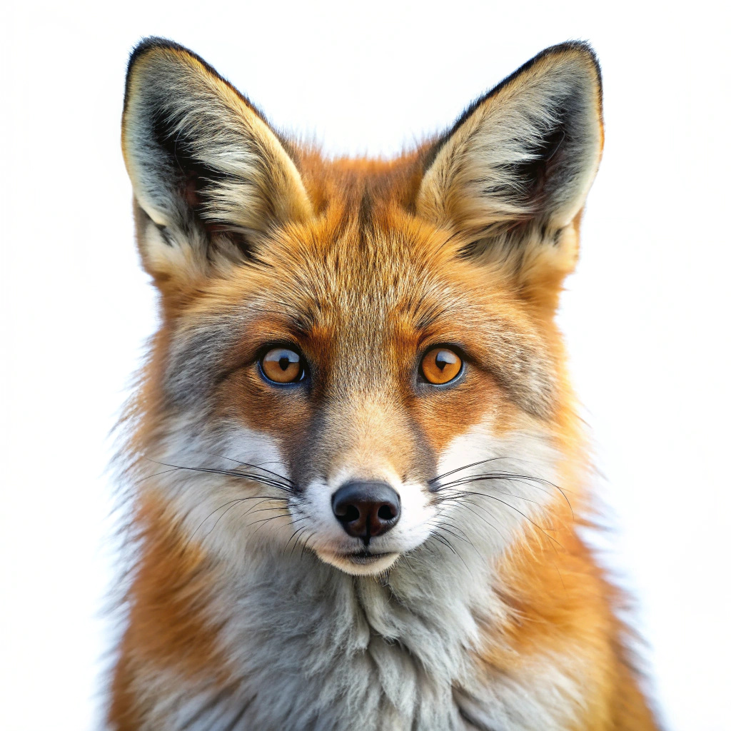 fox, no background - Recraft