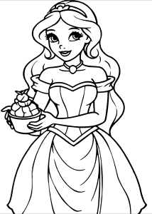 A Disney princess Full body view, small items fit for a princess - Recraft