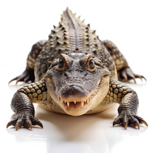 alligator, no background - Recraft