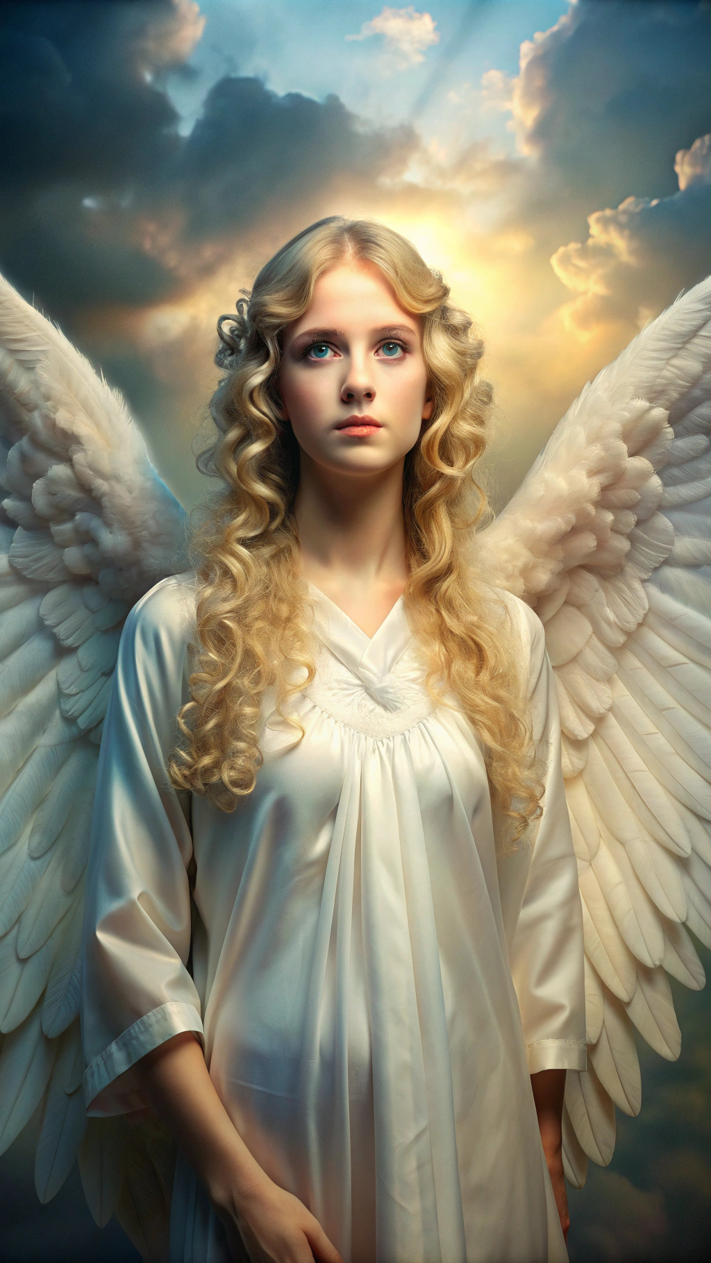 Angel realistic. - Recraft