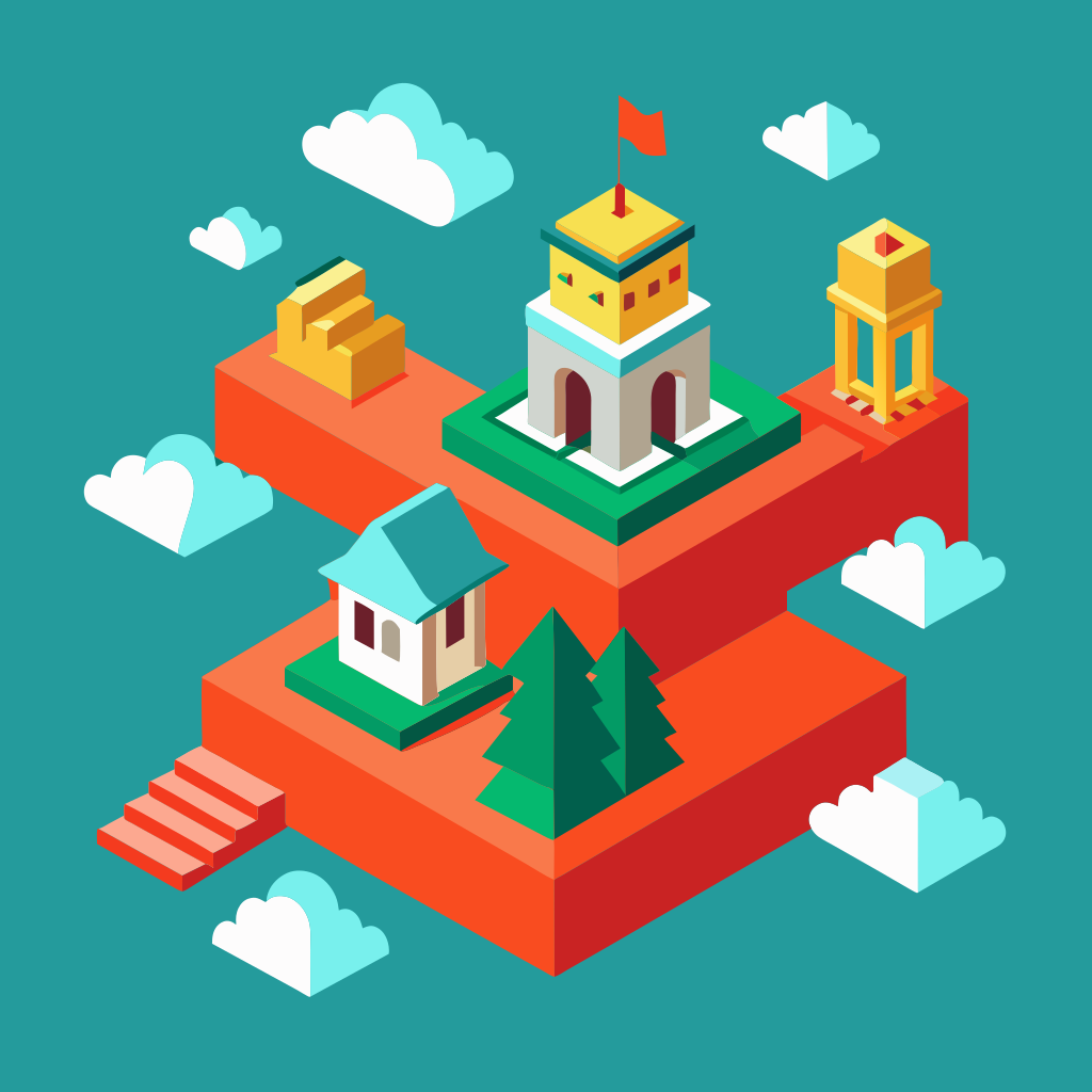 isometrics historical development - Recraft