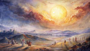 In Biblical Ancient Times, the Sun Darkened - Recraft