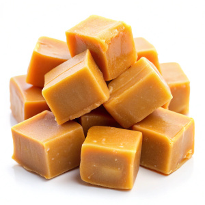 Butterscotch on white background - Recraft