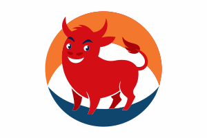 Vector graphics, illustration in the form of a circle with an image of ...