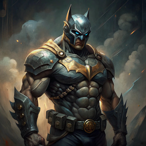 batman Dc, armourbattle, steam punk, strong muscle, dark, cyberpunk ...