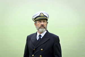 only sea captain, white background - Recraft