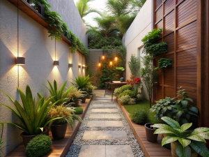 Transforming Narrow Side Yards with Creative Landscaping Ideas ...