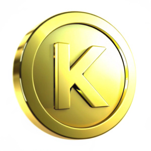 renew this image, coin, k, currency, cryptocurrency, token - Recraft