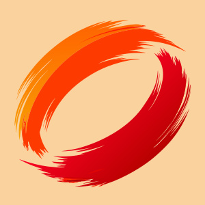 brush strokes elips - Recraft