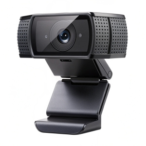 Logitech C920 HD Pro Webcam on white background - Recraft