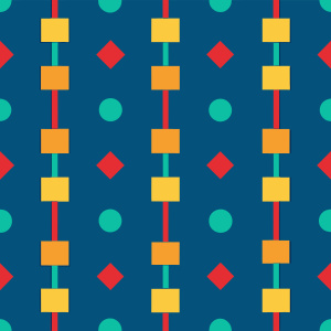 Pattern Seamless Grid-Based Design: Uses a grid layout to arrange ...