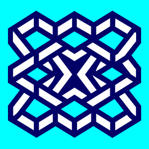 Seamless pattern of geometric lines forming a lattice-like structure ...