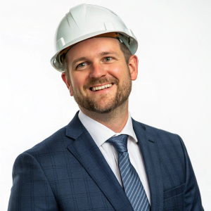 Employee Spotlight: Brett Schlotterback. Professional headshot. Project ...