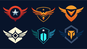 Collection of logo design templates pack - Recraft