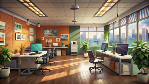 Advertising agency background without text - Recraft