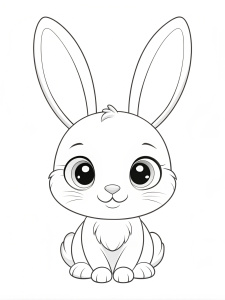 MINIMAL SIMPLE professional & high-quality. KIDS coloring book, CUTE ...