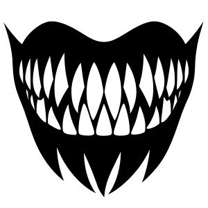 evil teeth - Recraft