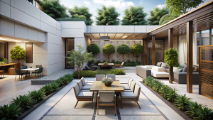 Modern Courtyards: Original Design Ideas for Your Private House, Define ...