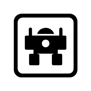 machinery, mecha, icons，square frame - Recraft
