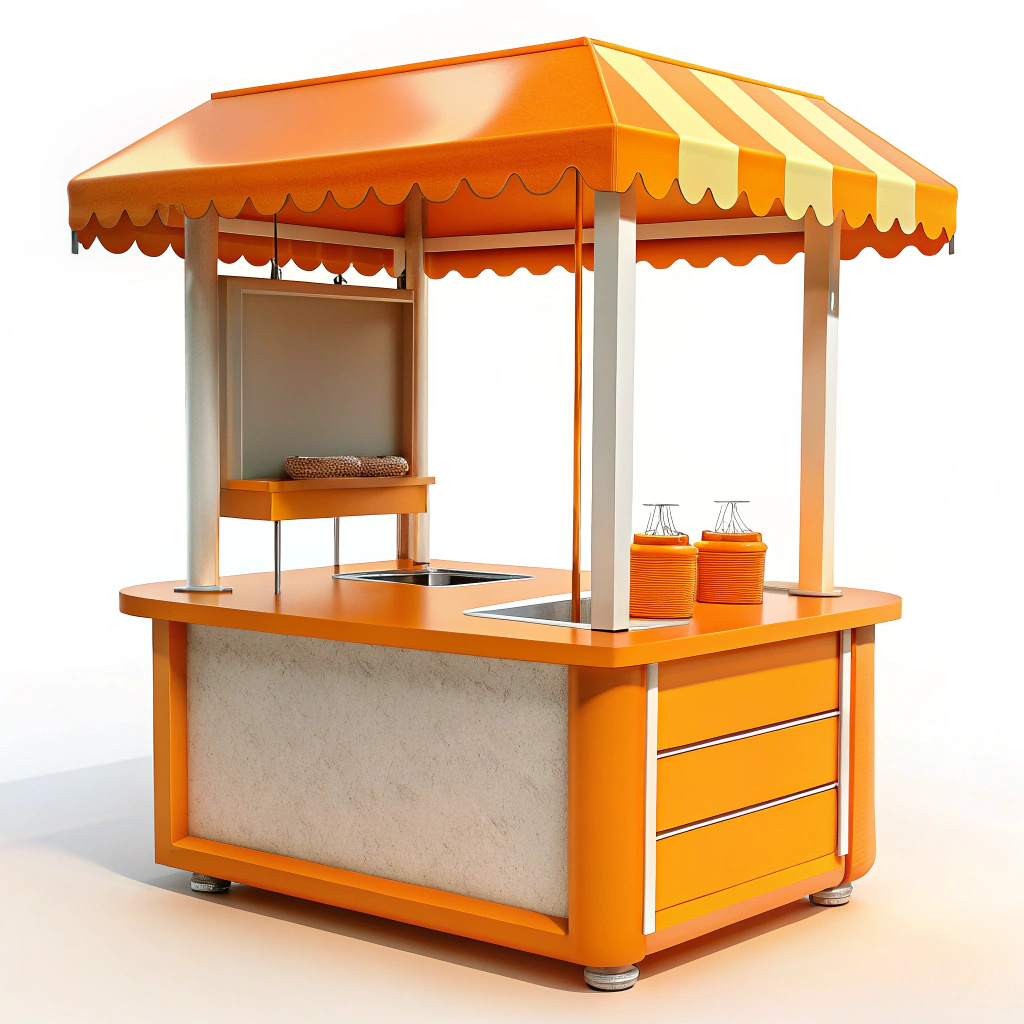 lovely orange stand - Recraft