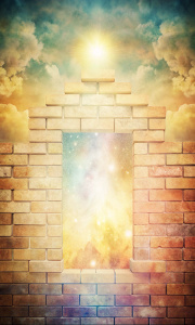 brick wall mystical - Recraft
