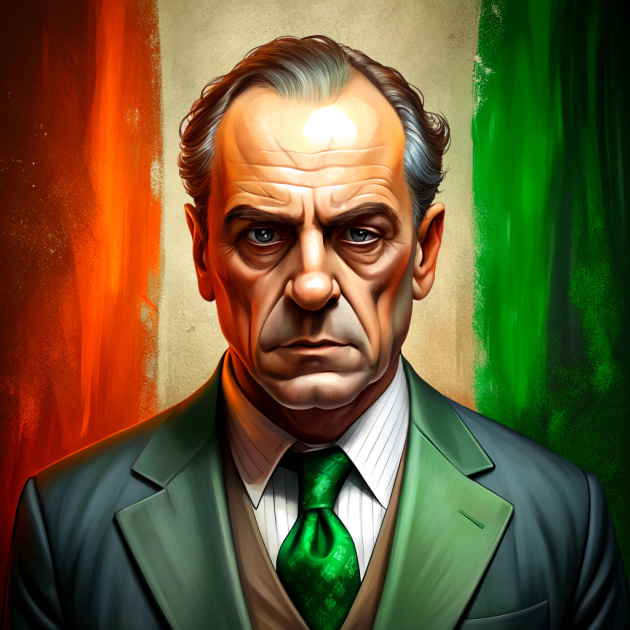 Create a picture of an irish mafia boss - Recraft