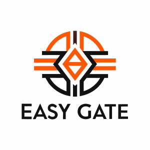 EG symbols ,in easy gate logo , vector, minimalism on white background ...