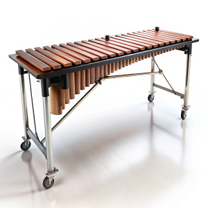marimba isolated on a white background, - Recraft