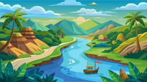 The Amazon River - Recraft