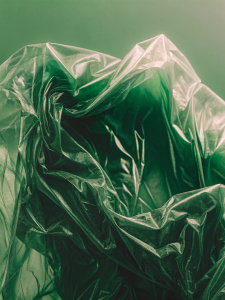 aesthetic Transparent wrinkle textured background - Recraft