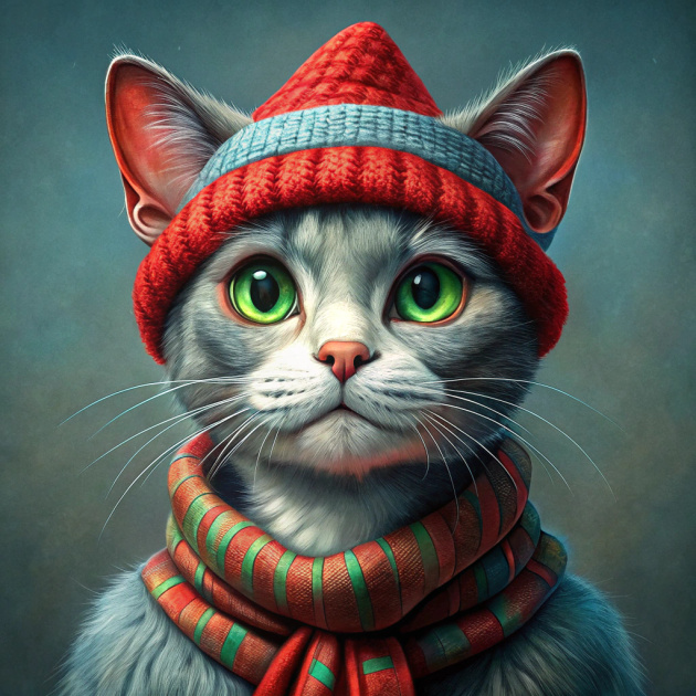 Realism, cat Matroskin from the cartoon "Prostokvashino", Matroskin is ...