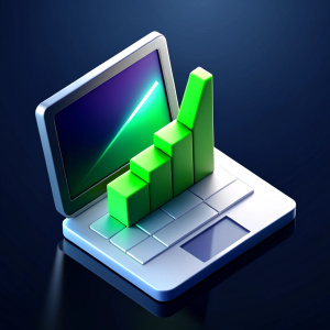 business success laptop - Recraft