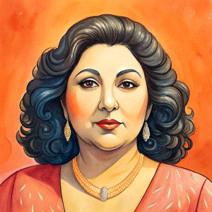 She was a popular Iranian singer known for her powerful and emotional ...