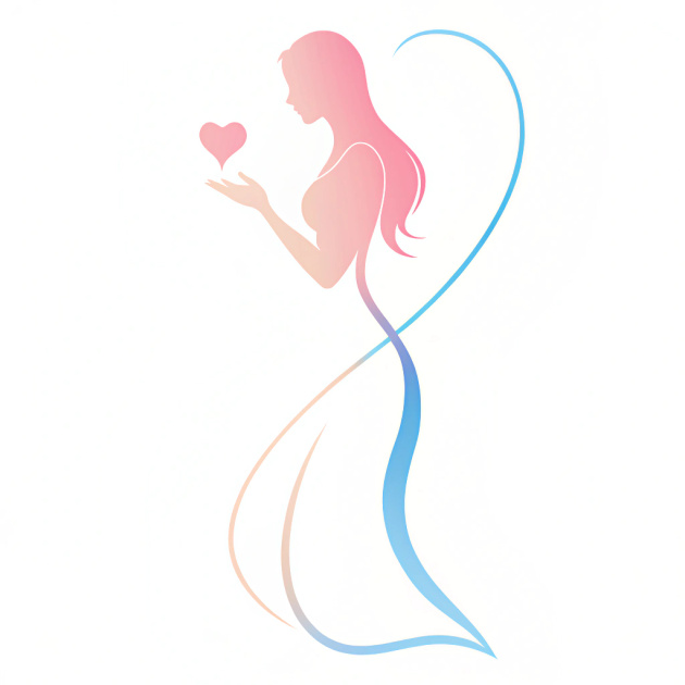 simple lady silhouette standing in the shape of thick lines. raising ...