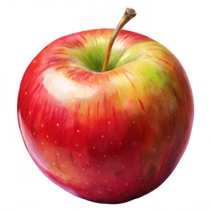 apple, no background - Recraft