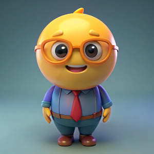 emoji 3d teacher - Recraft
