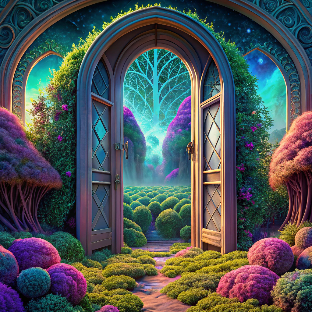 opening magical doors - Recraft
