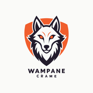 A minimalist and clean Warner Bros logo style design featuring a ...