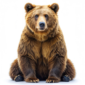 bear, no background - Recraft