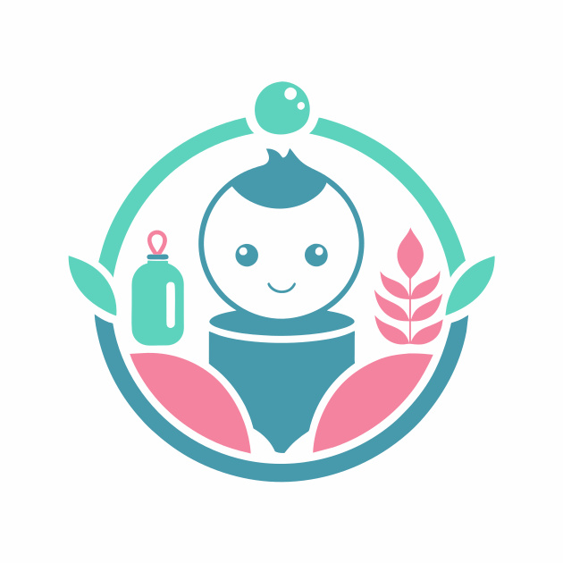 create Logo for Baby Products, simple clean logo, Creative Logo Icon ...