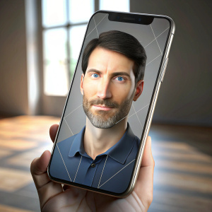 3d phone render facial expression depressions detection application ...