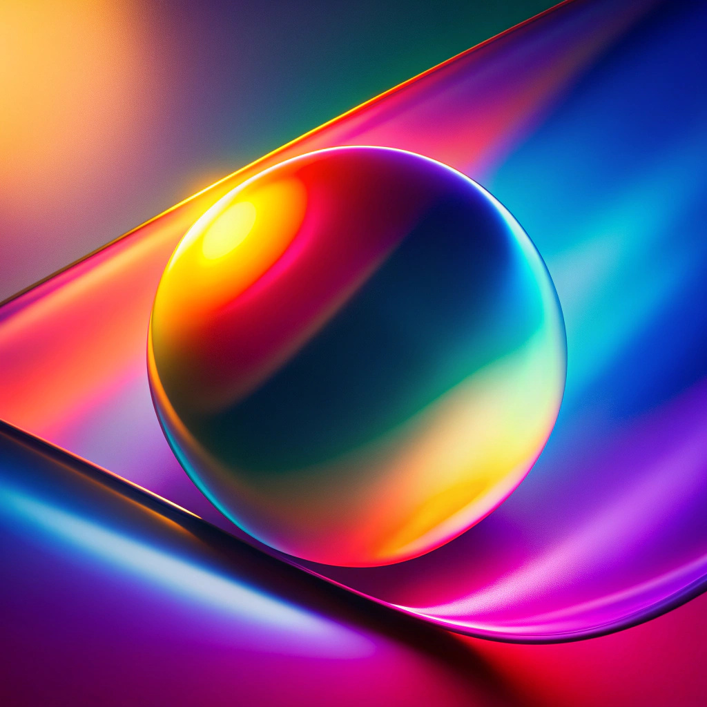 Color Brightness Vibrant Electric Power Gradient - Recraft